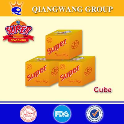 China Super 4g*25*80 chicken poulet taste bouillon cube halal stock cube for sale