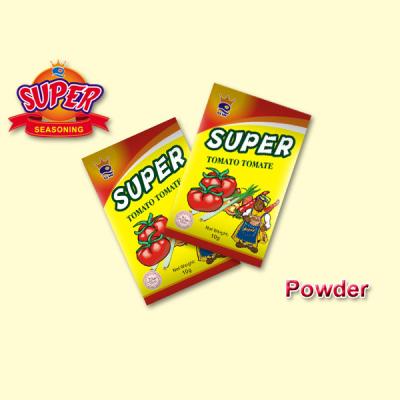 China MIx seasoning Super 10g tomato flavour bouillon powder for sale