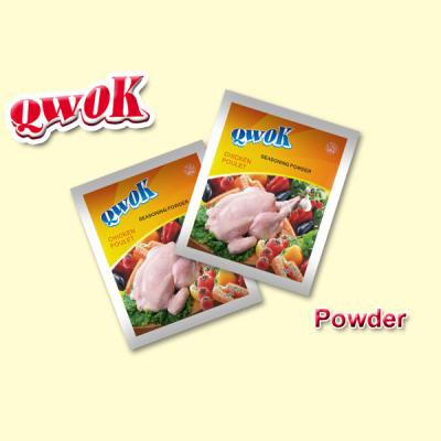 China Qwok mix seasoning 10g halal chicken bouillon powder stock powder for sale