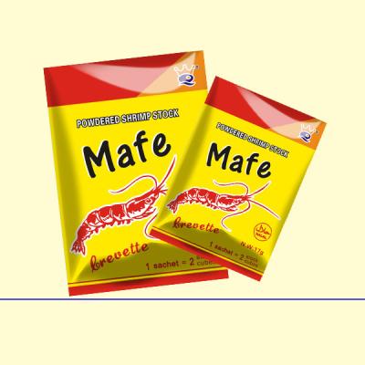 China Mafe 17g shrimp crevette flavour stock powder for sale