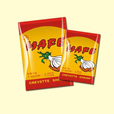 China Mafe 17g onion/shrimp/chicken/beef  flavour stock powder bouillon powder for sale