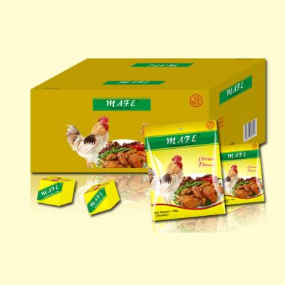 China Mafe 4g*25*80 chicken bouillon cube mix seasoning cube for sale