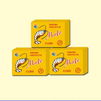 China 10g Mafe stock cube and Cube shape,chicken flavour seasoning cube for sale