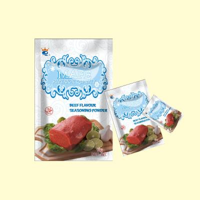 China Powder shape 10g Mafe halal beef flavour seasoning powder for sale