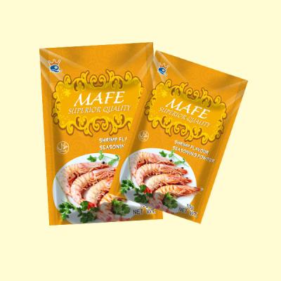 China Powder shape 10g Mafe halal shrimp flavour seasoning powder for sale