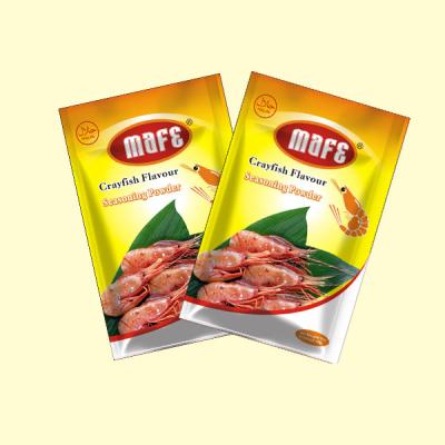 China Powder shape 10g Mafe halal crayfish flavour seasoning powder for sale