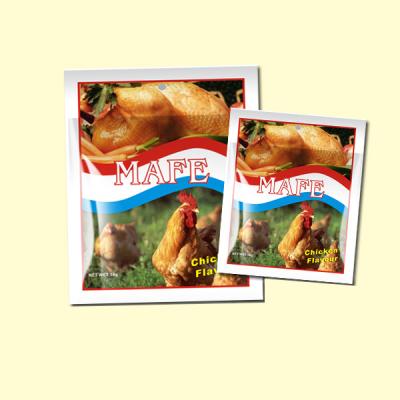 China Powder shape and 10g Mafe halal chicken taste seasoning powder for sale