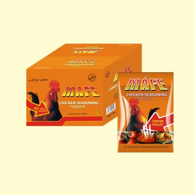 China 10g Mafe chicken seasoning powder poulet flavour halal bouillon powder for sale