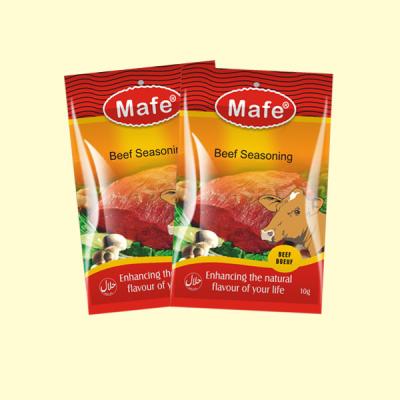 China 10g Mafe seasoning powder beef flavour halal bouillon powder for sale