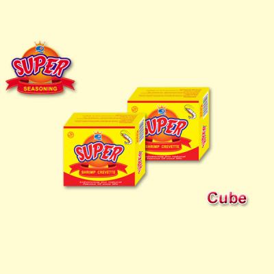 China African 10g Mafe halal shrimp crevette flavour bouillon cube seasoning cube for sale
