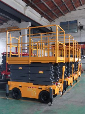 China CE Approved 4m~14m AC Powered Hydraulic Aerial Platform Mobile Scissor Lift for sale