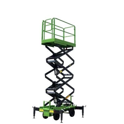 China 11 Meters Hydraulic Lift Platform Scissor Lifting Table For Aerial Work With Overload Safety Protection Device for sale
