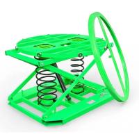 China Cargo Lift Table Lever Loader for manual loading & unloading for sale