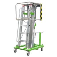 China Manual Winch Elevating Lift Elevating Work Platform for sale