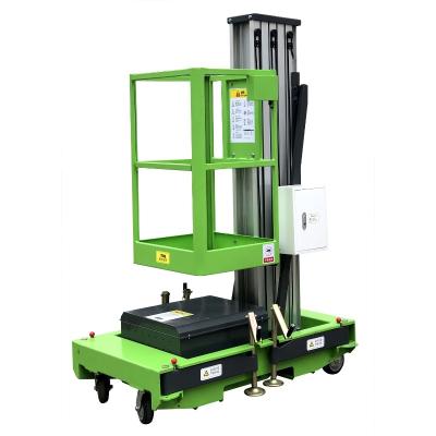 China Single Mast Aerial Platform Lift 8m And Loading 130Kg for sale