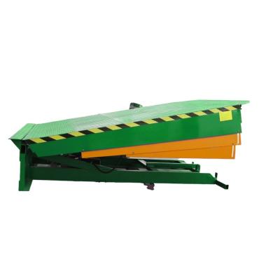 China Stationary Loading Dock Ramp Forklift Dock Leveler For Loading Cargo 15 Tons for sale
