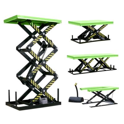 China Hydraulic Electric Scissor Lift Tables Mechanically lifting platforms for sale