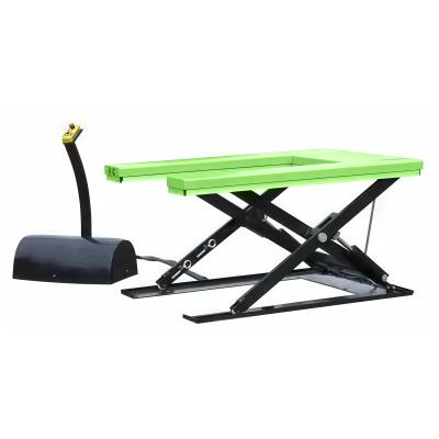 China Hydraulic Electric Scissor Lift Tables Mechanically lifting platforms for sale