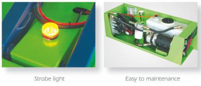 China 10m Platform Height 230kg Load Scissor Lift Self Propelled With Extension Platform for sale