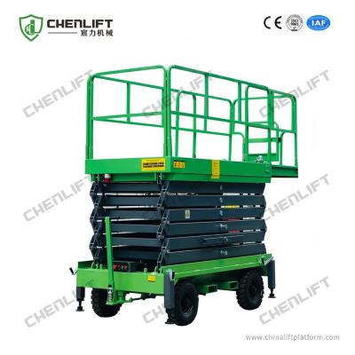 China 500Kg 8 Meters Hydraulic Lift with Extension Platform for Work Shop for sale