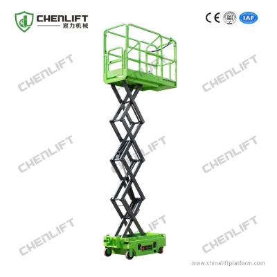 China 3 Meters Mini Hydraulic Mobile Scissor Lift with 240Kg Loading Capacity for Construction for sale