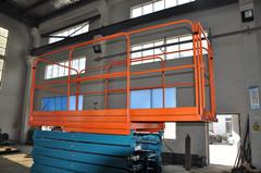 China 3M electrical adjustable Motorized Mobile Scissor Lift with Extension , 500Kg for sale