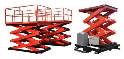 China estacionários personalizados altura de levantamento de 8M Scissor a capacidade de carga das plataformas 4000Kg do elevador à venda