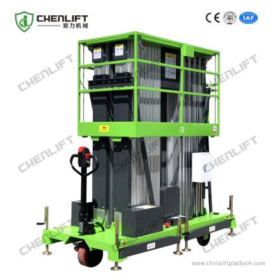 China 16m Hydraulic Lift Platform Aluminum Aerial Work Platform Vertical Lift 200Kg for sale