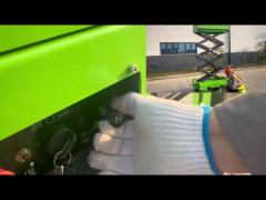 MX390S 3.9M ALTAÇÃO DE PLATOFORMA MINI SELF-PROPELED SCISSOR LIFT com capacidade de carga de 240KG