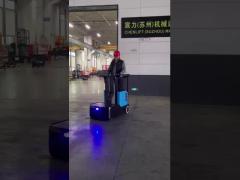 狭いスペースのための3mフル電気オーダーピックラースタンドリフト