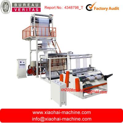 China Folienblasen-Maschine/Extruder LDPE-220V mit Keil für Plastikeinkaufstasche zu verkaufen
