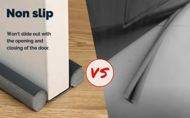 Flexible Door Bottom Wind Dust Stopper Door Weatherstrip Guard Door Bottom Sealing Strip Guard