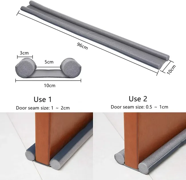 Flexible Door Bottom Wind Dust Stopper Door Weatherstrip Guard Door Bottom Sealing Strip Guard