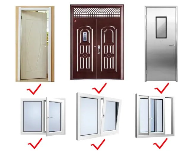 Wholesale Self-Adhesive EPDM Poem Rubber Weatherstrip D E P I Shape Door Window Weather Strip