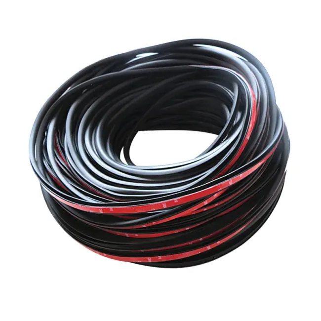 Strong Adhesive EPDM Foam Rubber Door Seal Strip P Z D B Shape Weather Stripping Cars Self-Adhesive Door Weather Cutting Welding