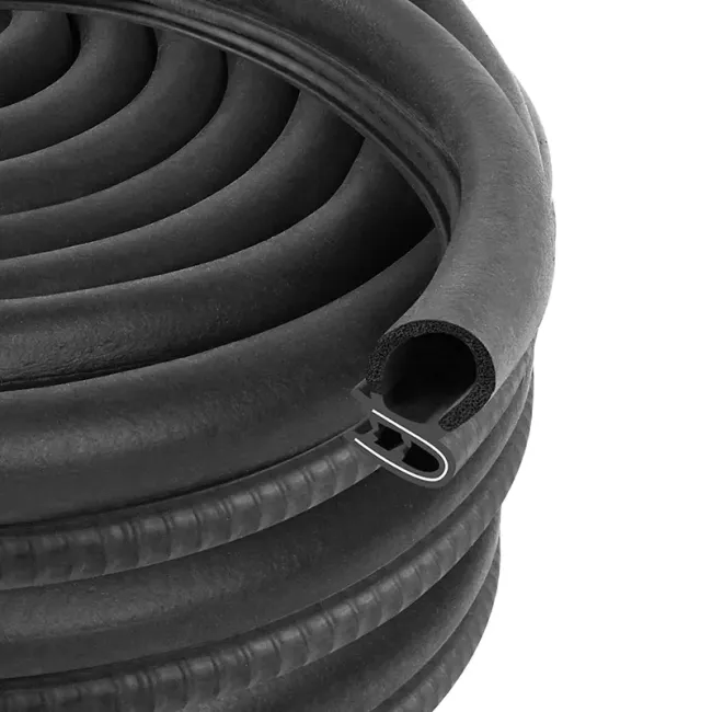 Rubber Car Door Window Bulb Seal U Shaped PVC Edge Trim Strip
