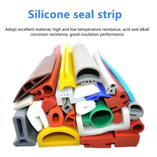 E/P/H/U/T Shape Soft Silicone Rubber Strip Door Seal Manufacturer&prime;s Window and Door Guard Edge Extrusion