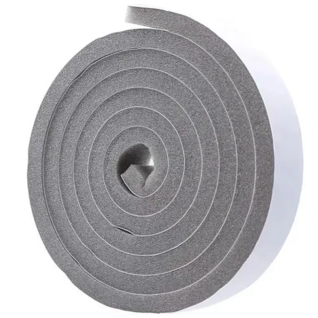 Single Sided Adhesive EVA Foam Sponge Sealing Strip Tape Self-Automatic Shockproof Door Window Seal Rubber EPDM Silicon PU Foam EVA Seal