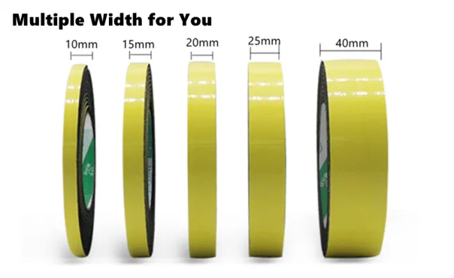 Strong Adhesion EVA Black Sponge Foam Rubber Tape Anti-Collision Seal Strip 1/2/3/5mm for Packaging and Speaker