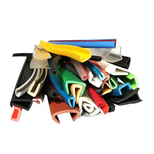 Customizable U-Shape Rubber Products Edge Trim Sealing Strip Anti-Scratch &amp; Anti Collision Mechanical Equipment Wrapping Strips