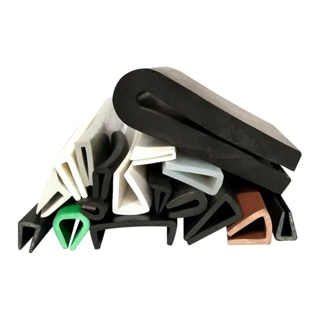 Customizable U-Shape Rubber Products Edge Trim Sealing Strip Anti-Scratch &amp; Anti Collision Mechanical Equipment Wrapping Strips