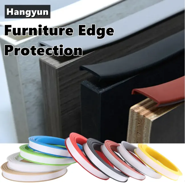 TPE PVC U Shape Furniture Edge Banding Trim Sealing Strip Tape for Cabinet Desk Protector