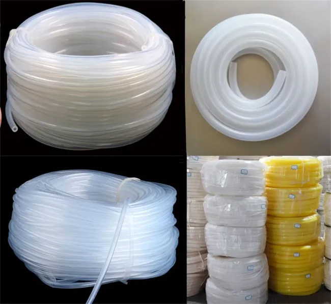 Silicone Tubing High-Temperature Pure Silicone Hose Tube Clear Pipe for Home Brewing Air and Liquid Transfer