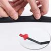 Quality Black Weather Stripping Seal Strip for Doors/Windows D Z P Rubber Self-Adhesive for sale