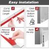 Quality High Quality TPE Silicone Rubber Door Bottom Seal Strip Self-Adhesive Draft for sale
