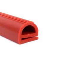 Quality Heat Resistant E P Shaped Silicone Rubber Seal Strip Rubber Gasket for Baking for sale