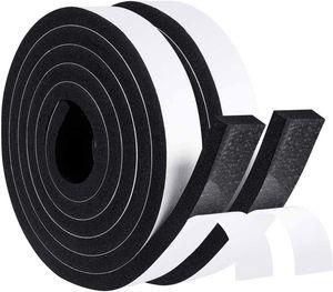 Quality Self-Adhesive EVA Foam Insulation Tape White Weather Stripping Tape for Door Window Draught Excluder Anti-Collisi for sale