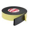 Quality Single-Sided Adhesive Black EVA Foam Sponge Seal Tape Weatherstrip Window and for sale