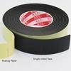 Quality Single-Sided Adhesive Black EVA Foam Sponge Seal Tape Weatherstrip Window and for sale