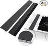 Quality Easy Install and Clean Kitchen Stove Counter Silicone Gap Cover Heat Resistant for sale